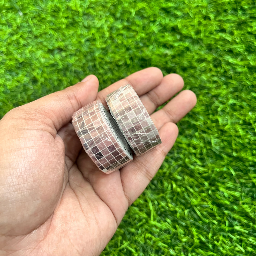 15mm*500cm/ Roll Simple Plaid Basics Special Oil Washi Tape – Team ...