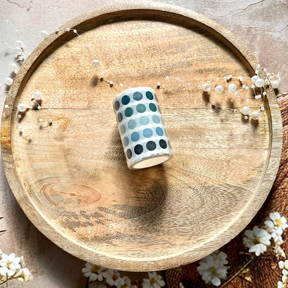 1 Pc 3M Dot Series Round Gradient Paper Tape For Journaling – Team ...