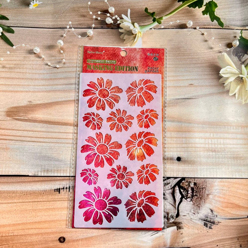 1 Pc Masking Edition Impression Series Handbook Printing Stencils for ...